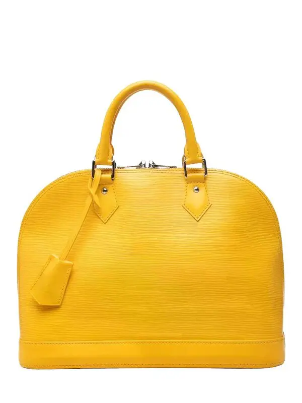 LOUIS VUITTON 2013 Epi Alma Pm Handbag - Yellow