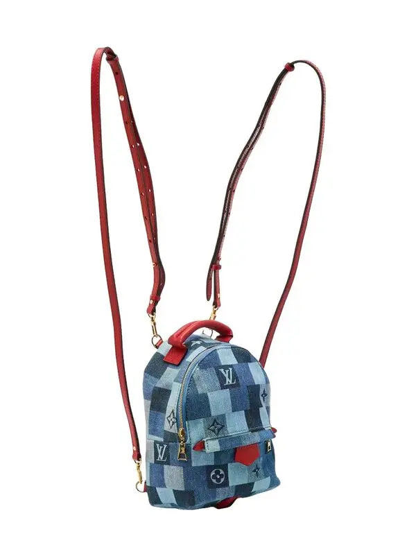 LOUIS VUITTON Mini 2019 Palm Springs Backpack - Blue
