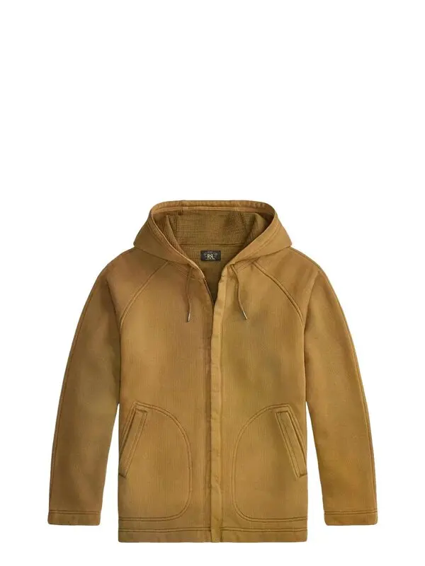 Ralph Lauren Zip-up Drawstring Hooded Jacket - Neutrals