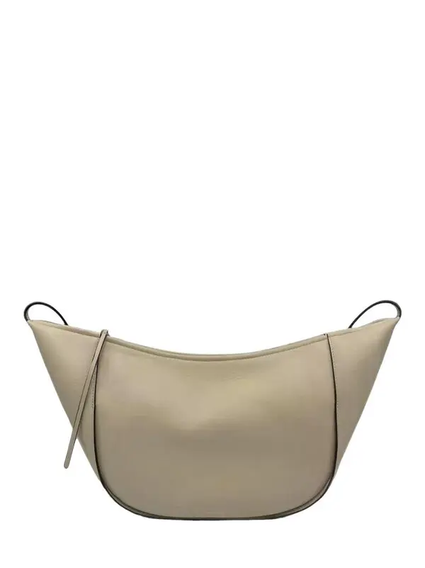WANDLER Maggie Leather Shoulder Bag - Neutrals