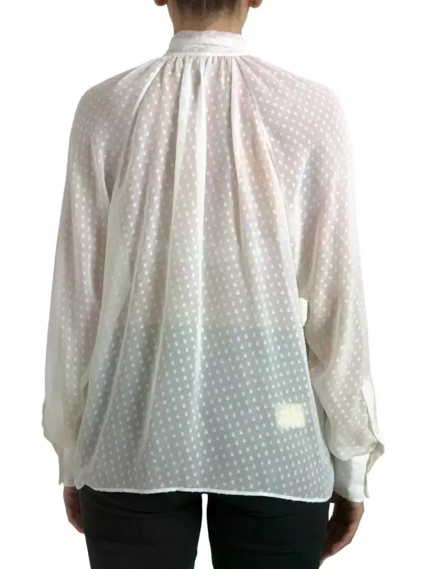 Dolce & Gabbana Polka-dot Shirt - White