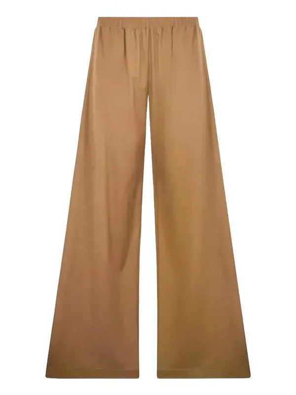 Fabiana Filippi Elasticated Wide-leg Palazzo Pants - Neutrals