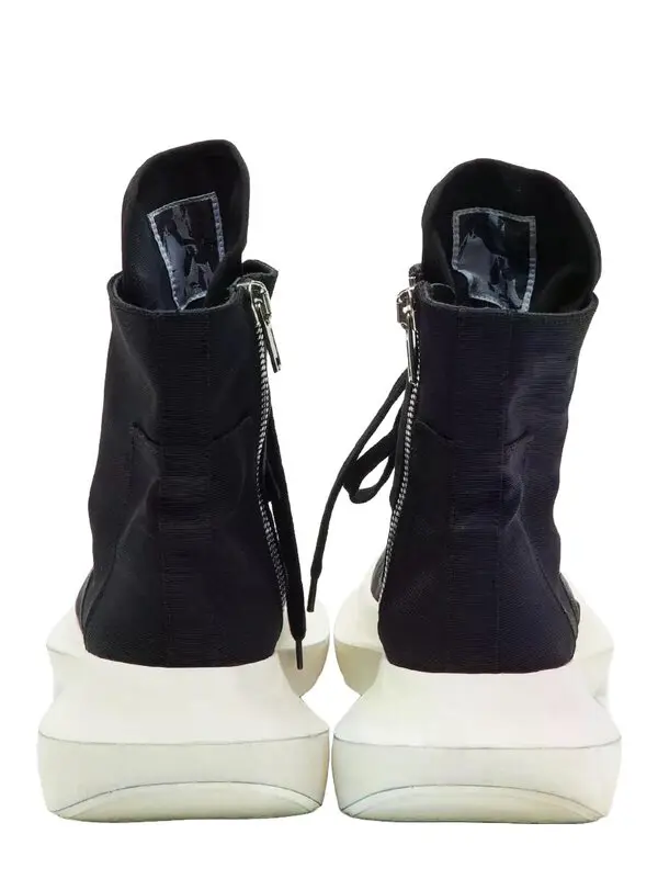 Rick Owens Stivali Platform High-top Sneakers - Black