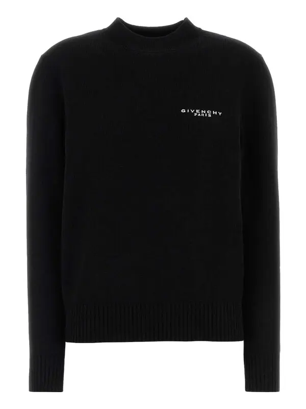 Givenchy Wool Blend Sweater - Black