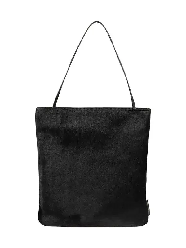 Loulou De Saison Sawa Calf-hair Tote Bag - Black