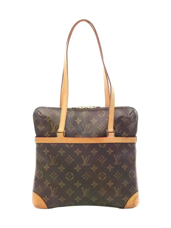LOUIS VUITTON 2004 Monogram Coussin Gm Shoulder Bag - Brown