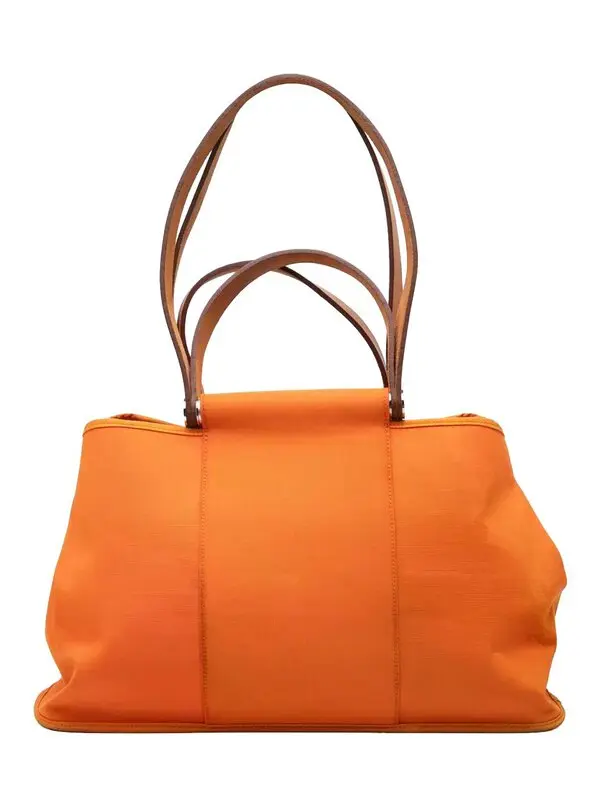 Hermès 2014 Toile Cabag Elan Pm Satchel - Orange