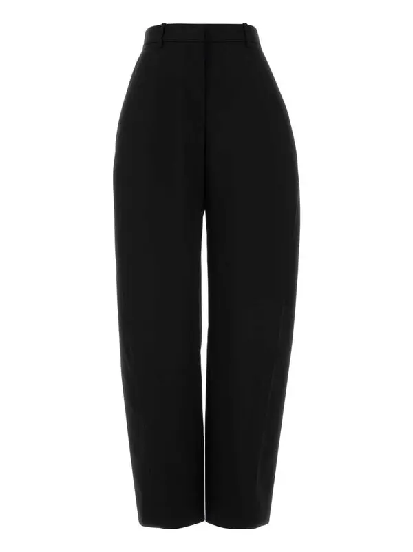 Givenchy Wool Wide-leg Pant - Black