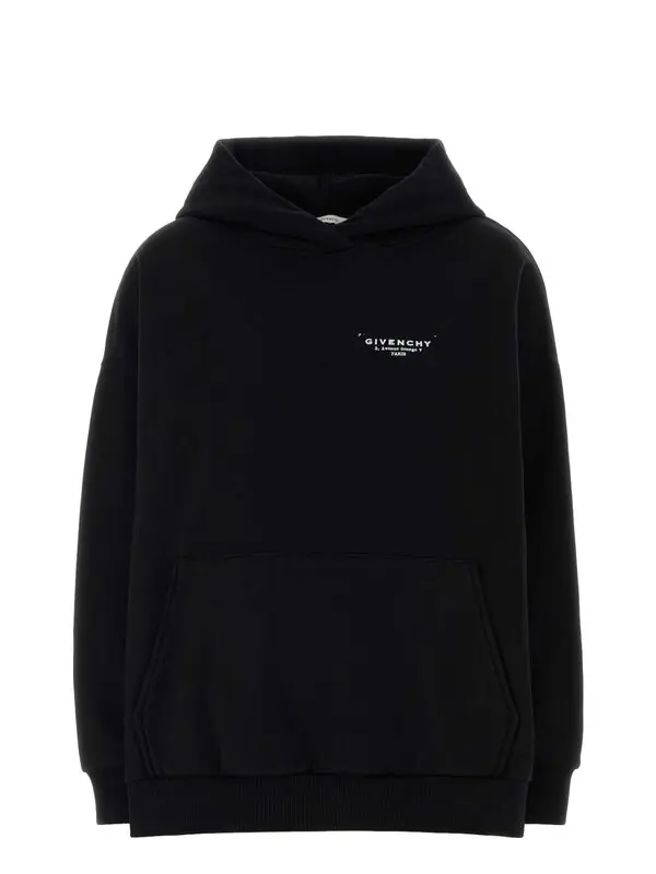 Givenchy Cotton Oversize Sweatshirt - Black