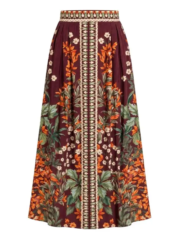 RAISHMA Harlow Skirt - Red