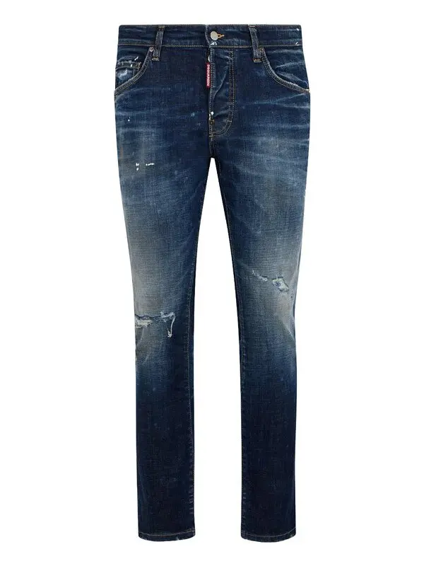 Dsquared2 Dark Dirty Skater Jeans - Blue