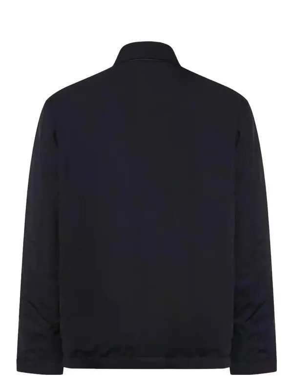 Herno Shacket Padded Chest-pocket Shirt - Blue