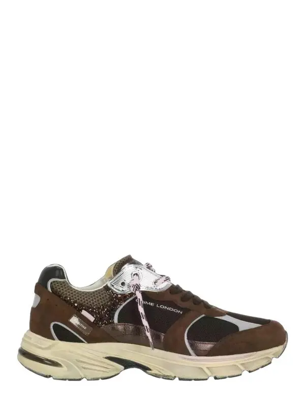 CRIME LONDON Fugitive 9094 Panelled Low-top Sneakers - Brown