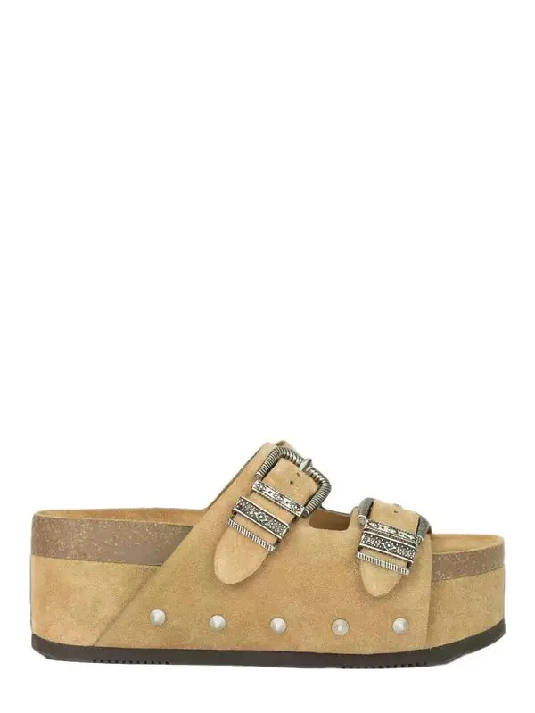 Ash Mystic Flat Sandals - Neutrals