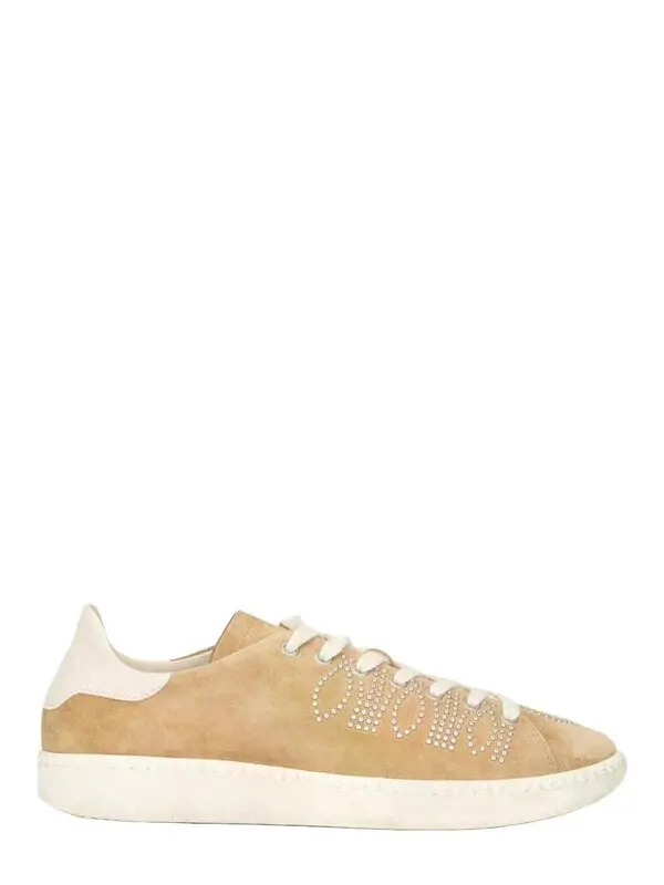 Ash Star Stud-embellished Low-top Sneakers - Neutrals