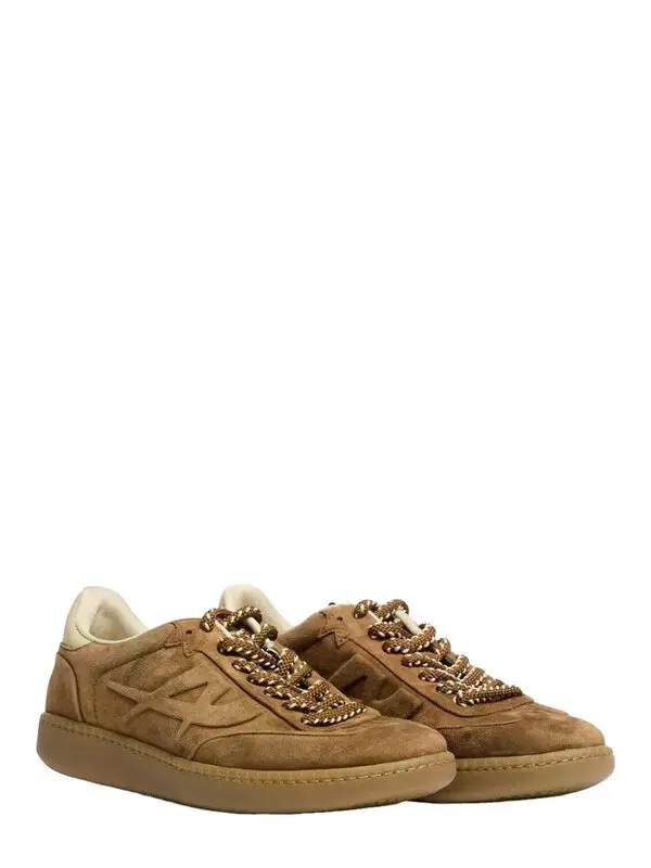 Ash Siena Logo-embossed Low-top Sneakers - Brown