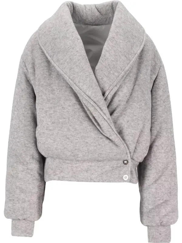MARBELL Cher Shawl-collar Jacket - Grey
