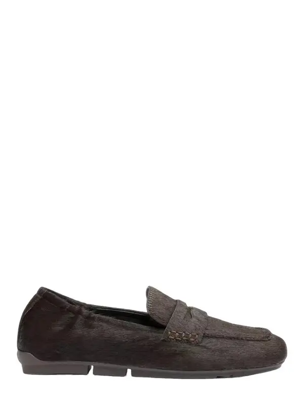 Ash Barkley Calf-hair Loafers - Brown