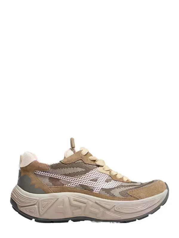 Ash Eagle Panelled Low-top Sneakers - Brown