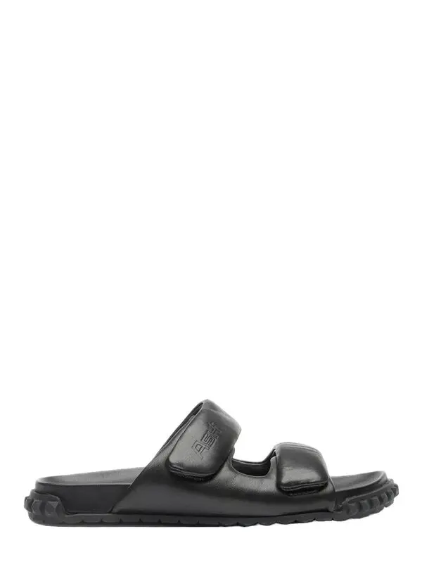 Ash Twist Sandals - Black
