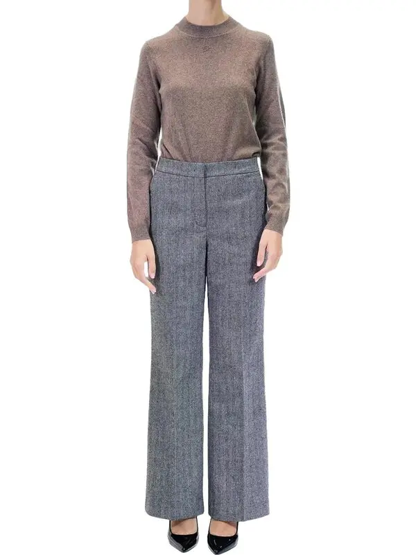Karl Lagerfeld Tweed Trousers - Grey