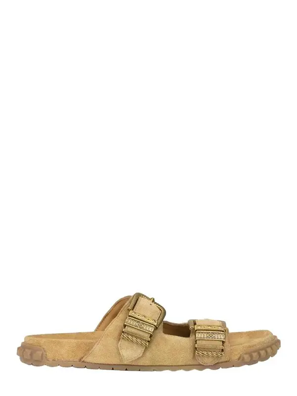 Ash Twister Flat Sandals - Neutrals