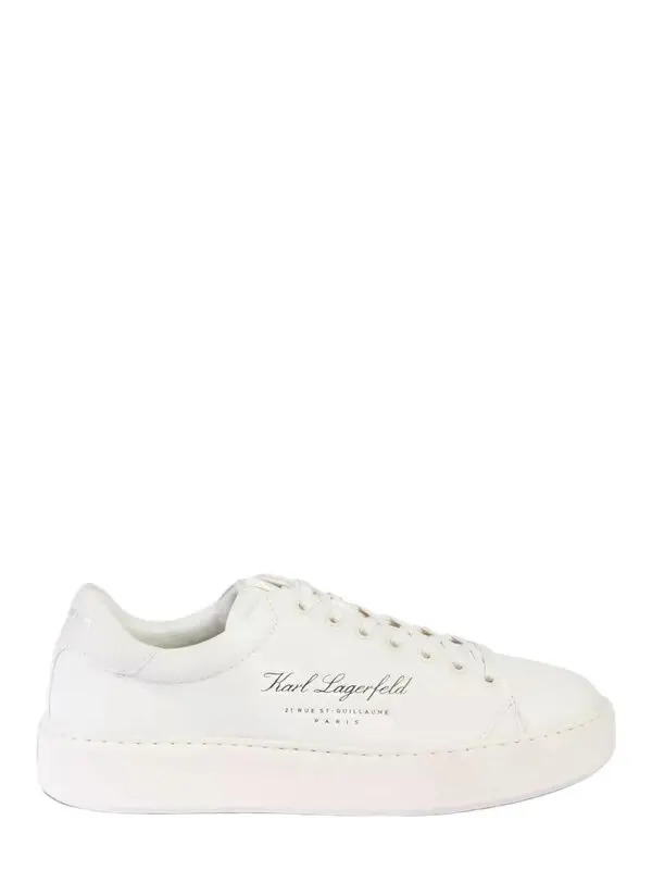 Karl Lagerfeld Maxi Cup Hotel Karl Platform Sneakers - Neutrals