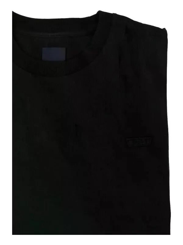 JUUN.J Logo-patch Short-sleeve T-shirt - Black