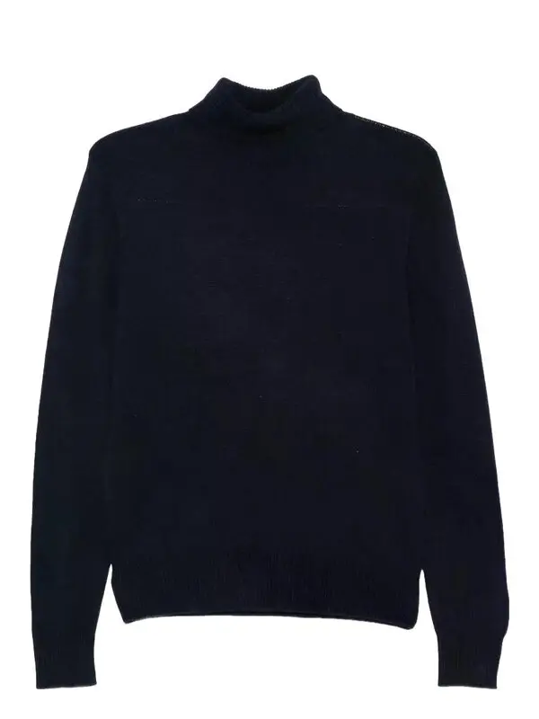 Aspesi Turtle-neck Sweater - Blue