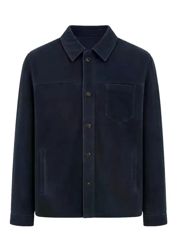 Pal Zileri Button-up Shirt Jacket - Blue
