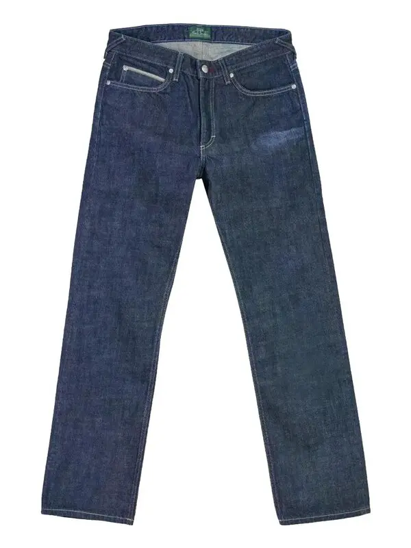 Paul Smith Signature Stripe Selvedge Jeans - Blue