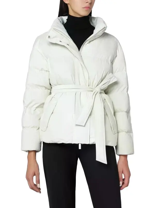 Herno Belted Puffer Jacket - Neutrals