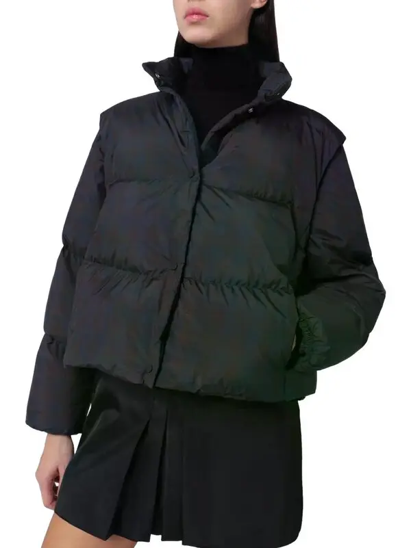 Herno Quilted Coat - Blue