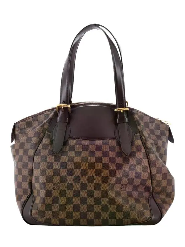 LOUIS VUITTON Verona Handbag Damier Gm Shoulder Bag - Brown