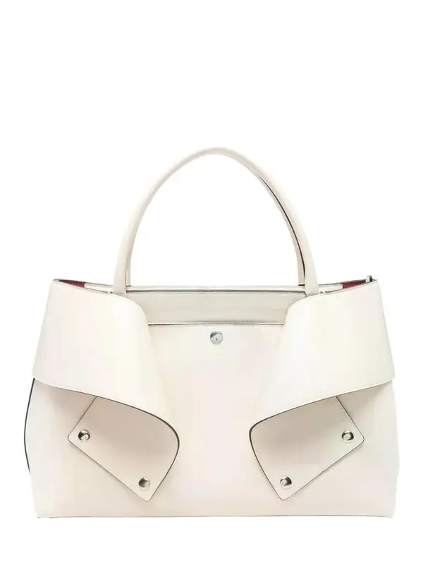TOTEME Mercer Leather Tote Bag - Neutrals