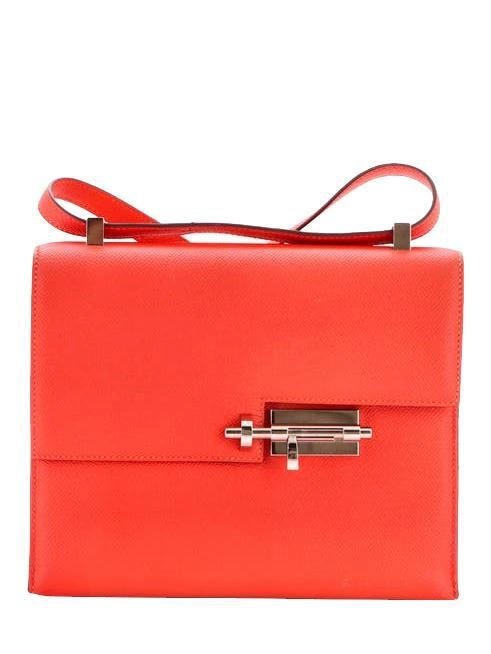 Hermès Verrou Bag Epsom 23 - Red