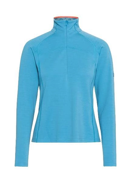 Kari Traa Nova 1/2-zip Baselayer Top - Ocean