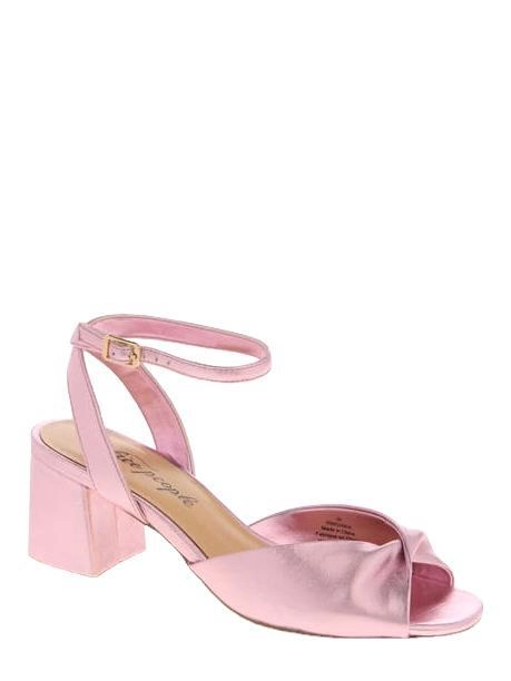 Free People Gisele Twisted Sandal - Pink