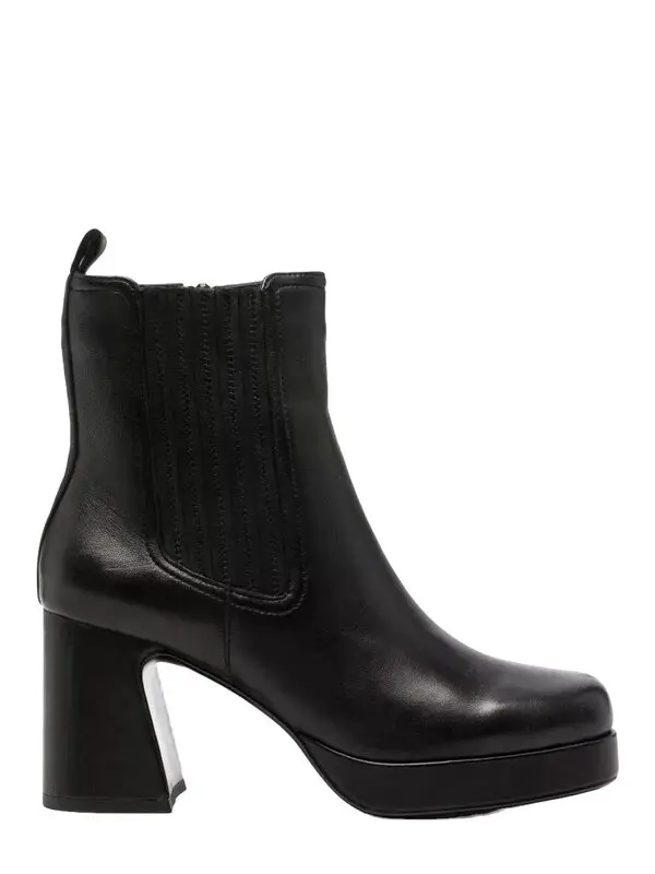 BRUNO PREMI Platform Ankle Boots - Black