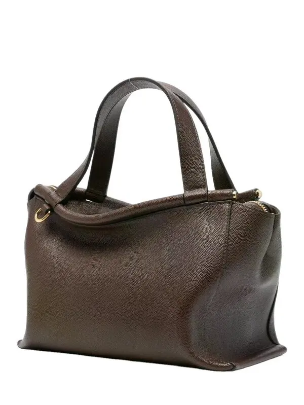 WANDLER Grained Leather Shoulder Bag - Brown