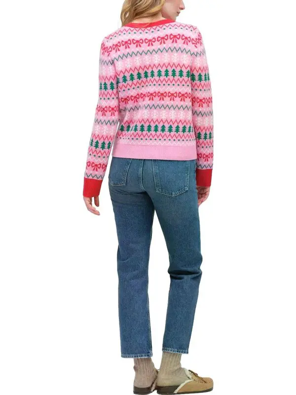 Chinti & Parker Fair Isle Sweater - Pink