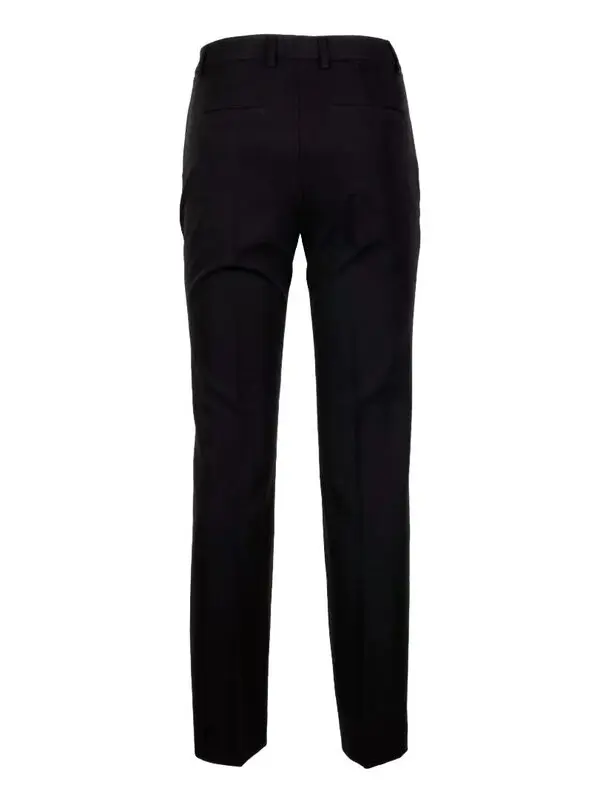 Seventy Pressed-crease Tailored Trousers - Black