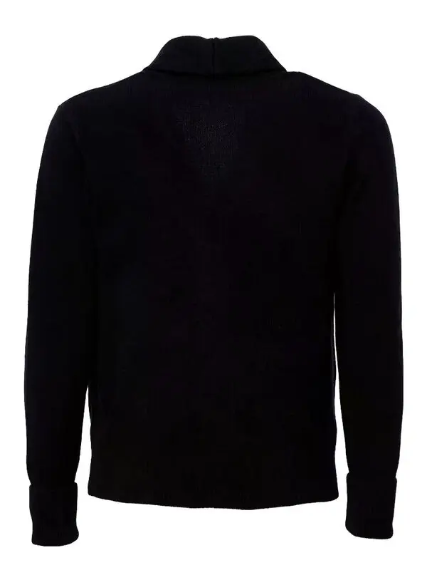GRP Shawl-collar Cardigan - Blue