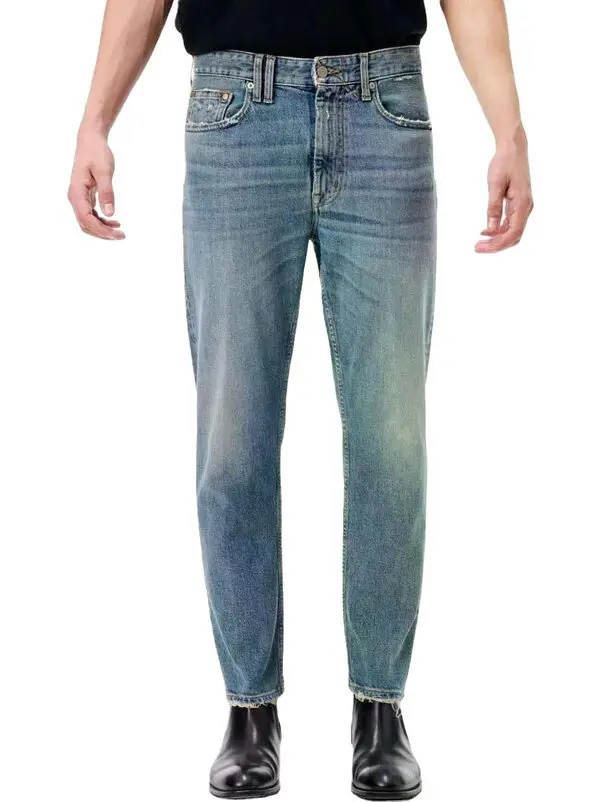 CYCLE Lucky Distressed Faded Jeans - Blue