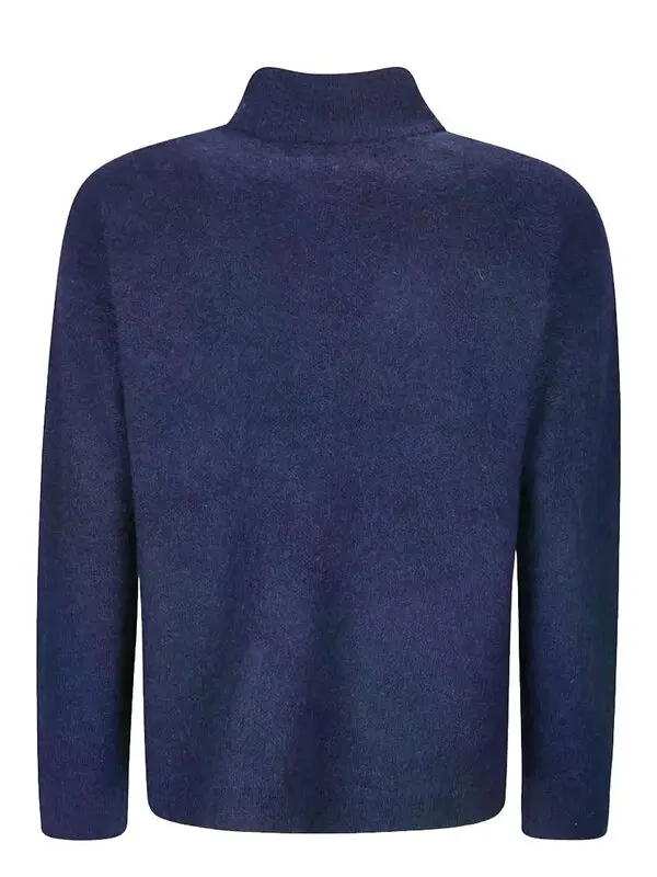 HIKING PATROL Essence Mohair-blend Sweater - Blue