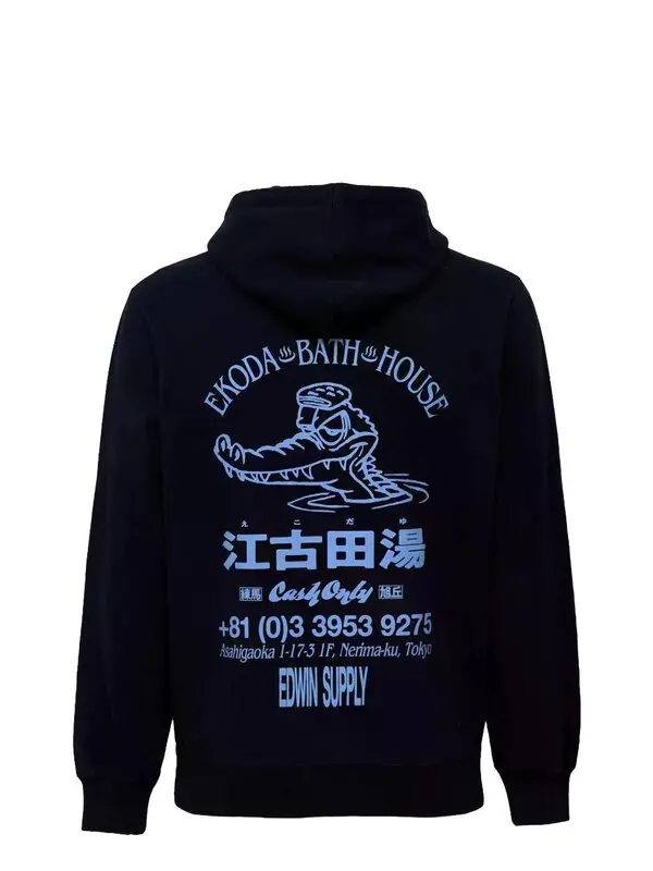 Edwin Ekoda Bath House Hoodie - Blue