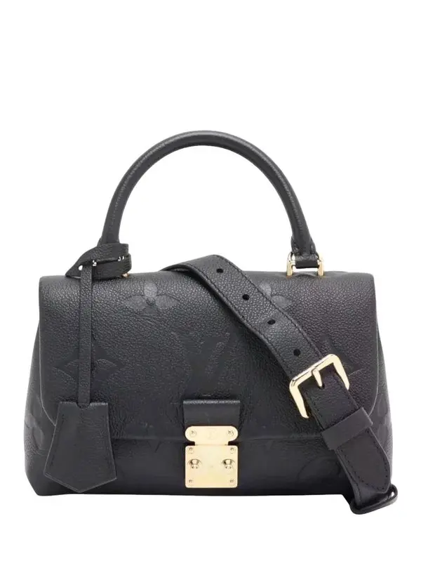 LOUIS VUITTON 2021-2026 Monogram Empreinte Madeleine Bb Satchel - Black