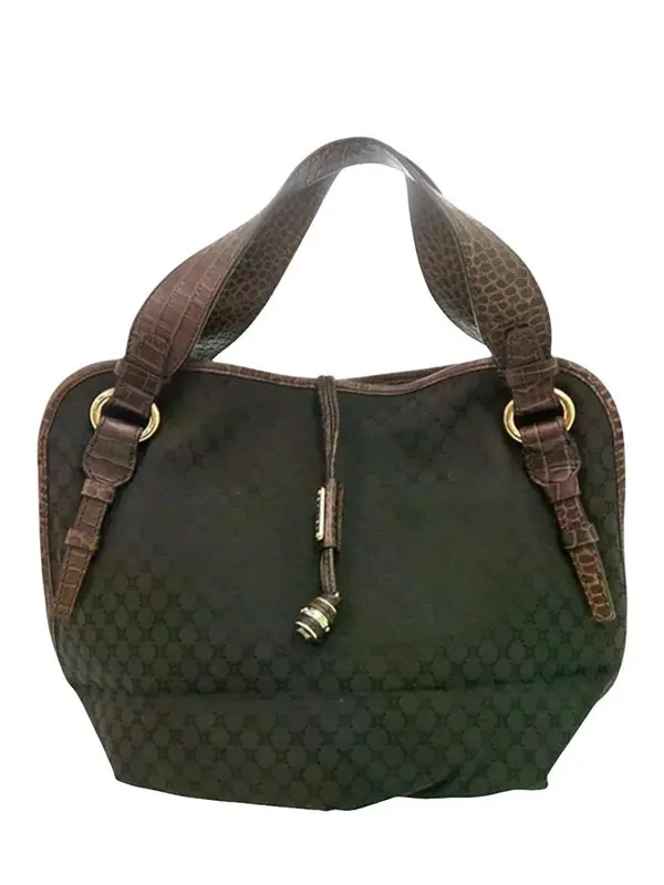 Celine 2000-2026 Macadam Bittersweet Handbag - Brown