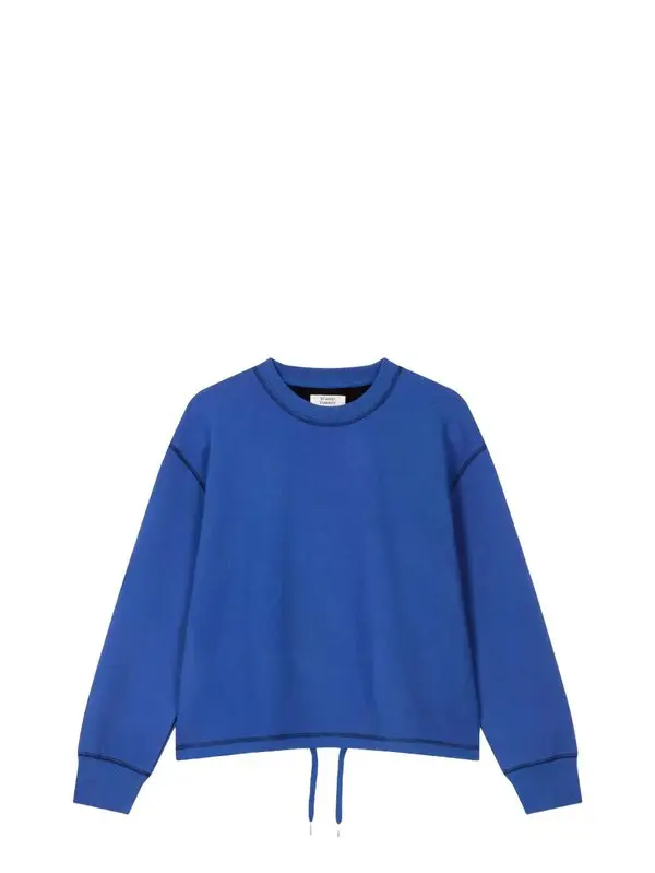 STUDIO TOMBOY Drawstring-hem Sweatshirt - Blue