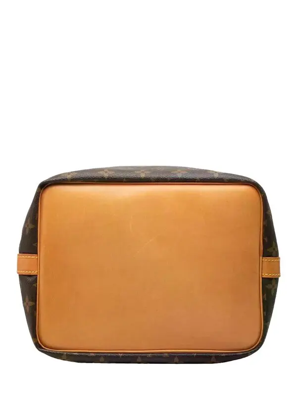 LOUIS VUITTON 1996 Monogram Petit Noe Bucket Bag - Brown